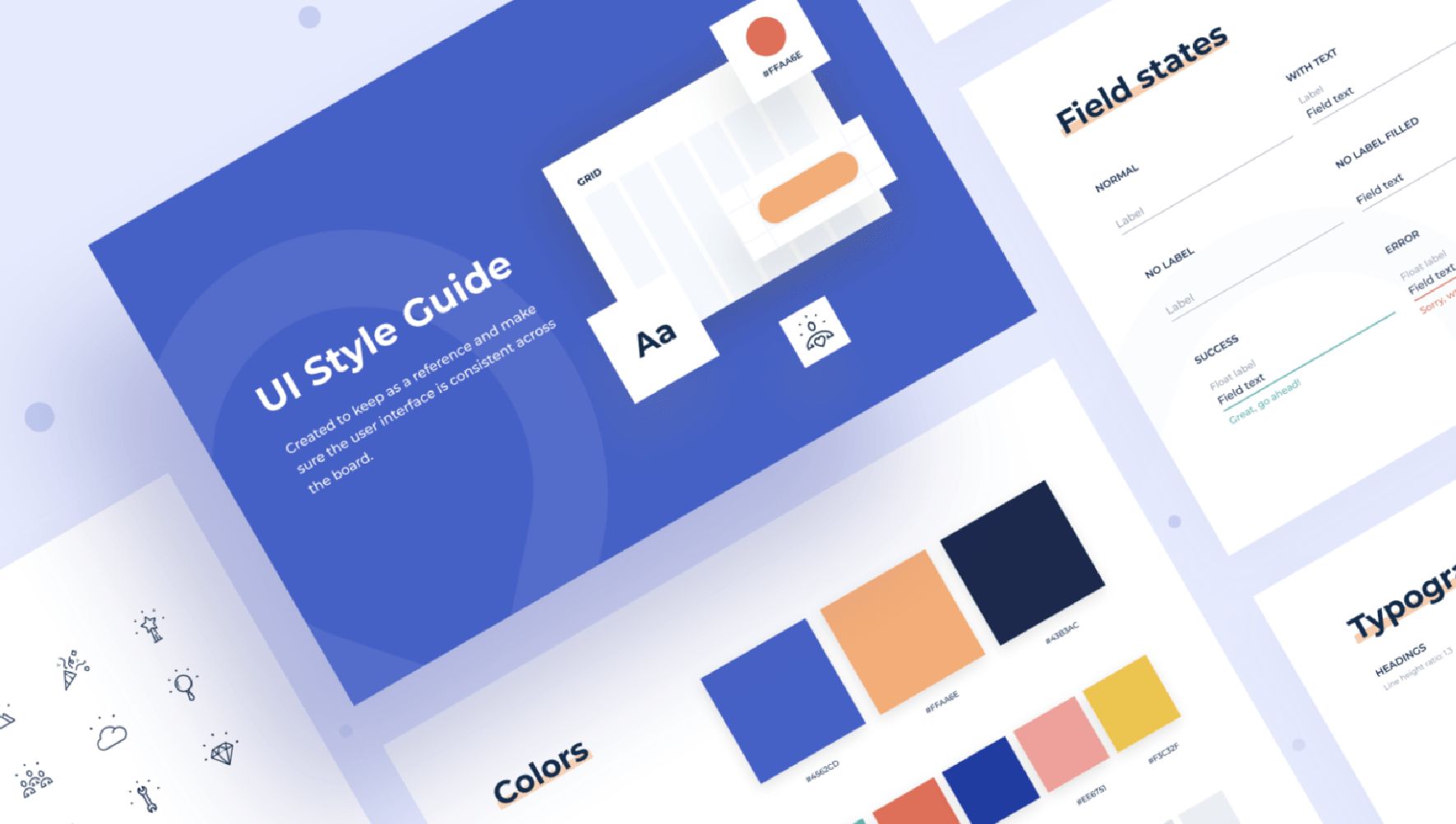 Design system: scalable project-specific design - Interfaz