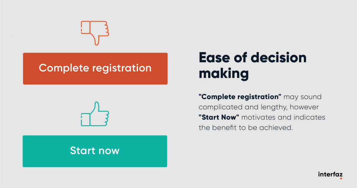 Microcopy, how does it influence the user experience? - Interfaz